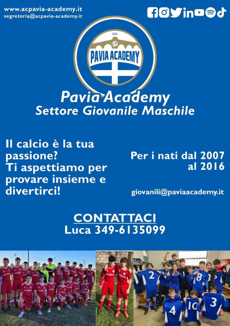 Home - PAVIA ACADEMY SSD